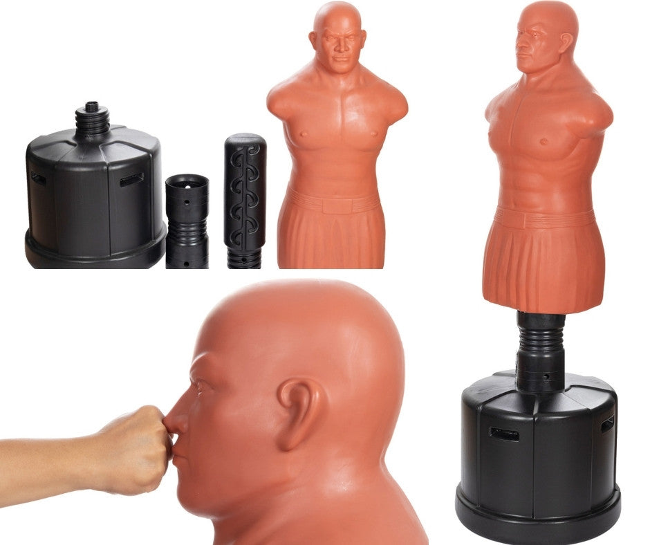 Generic Freestanding Punching Dummy XL — Jigsawmats4martialarts