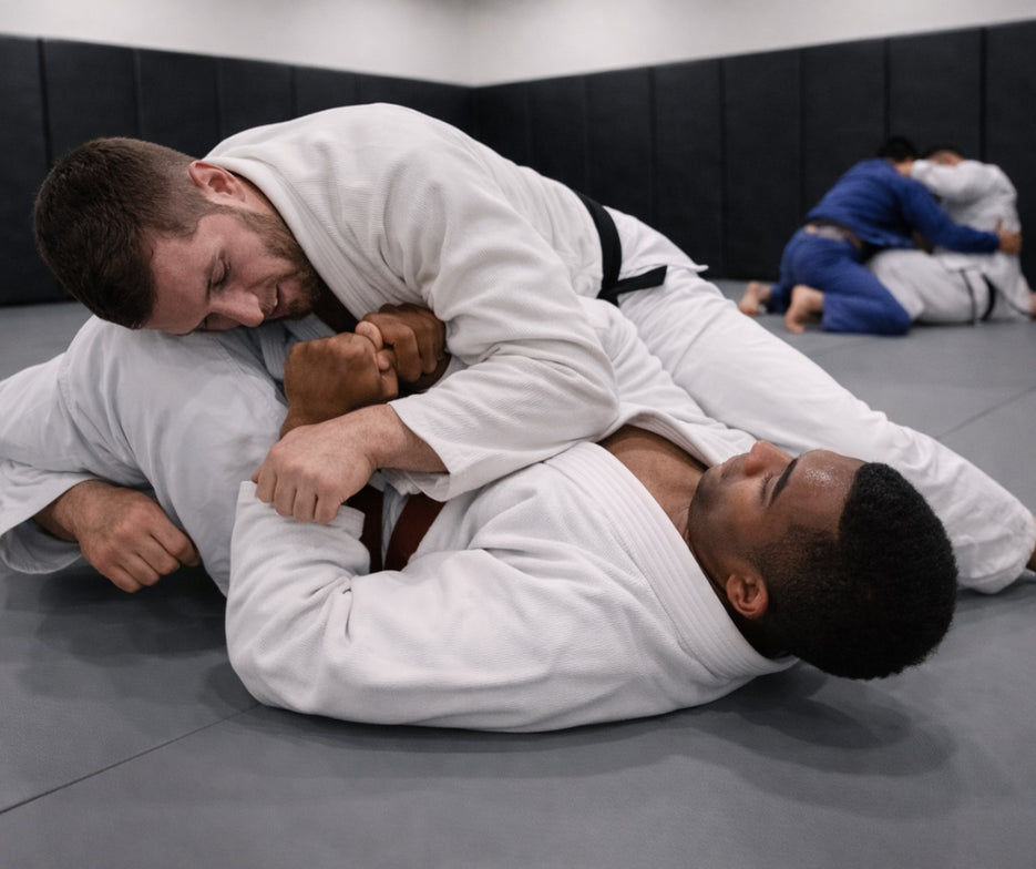 BMAM Smooth Grey BJJ Mat 1m x 1m x 40mm — Jigsawmats4martialarts