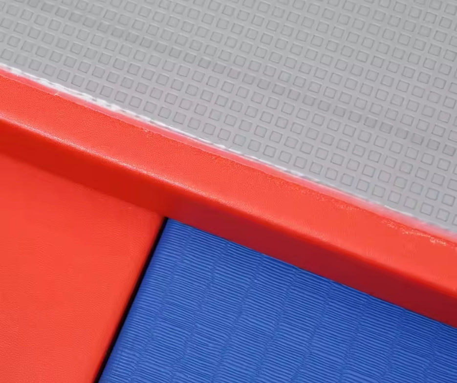 Judo Mat 1m x 1m x 40mm Red — Jigsawmats4martialarts